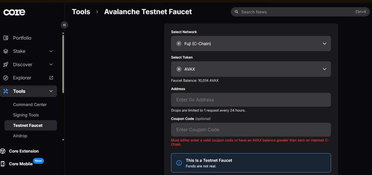 How To Use An AVAX Faucet To Start Your Avalanche Journey For Free