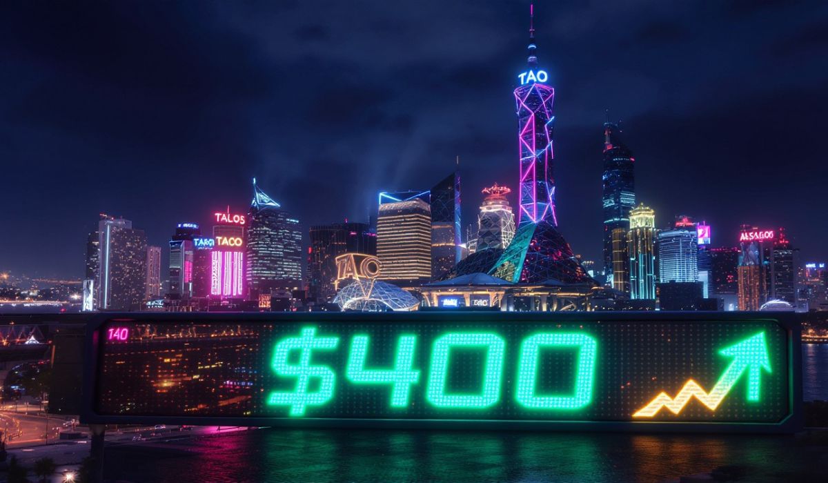 TAO Crypto Soars Past $400—Could The AI Craze Push It To $600?